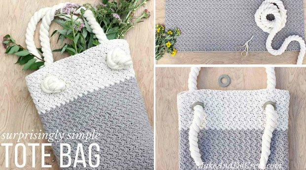 33 Crochet Tote Bag Patterns - Simple & Easy - Crochet News