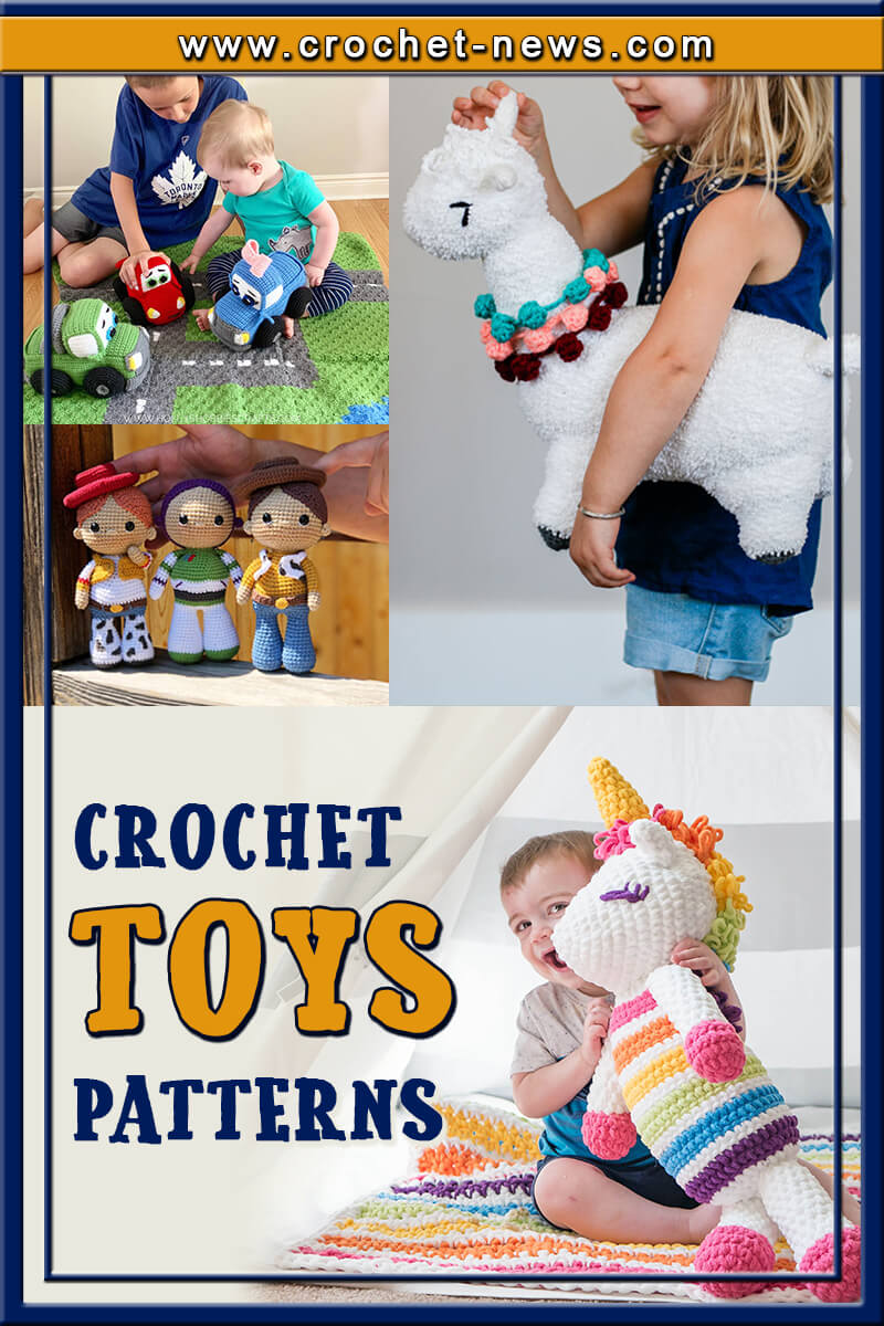 45 Crochet Toy Patterns - Crochet News