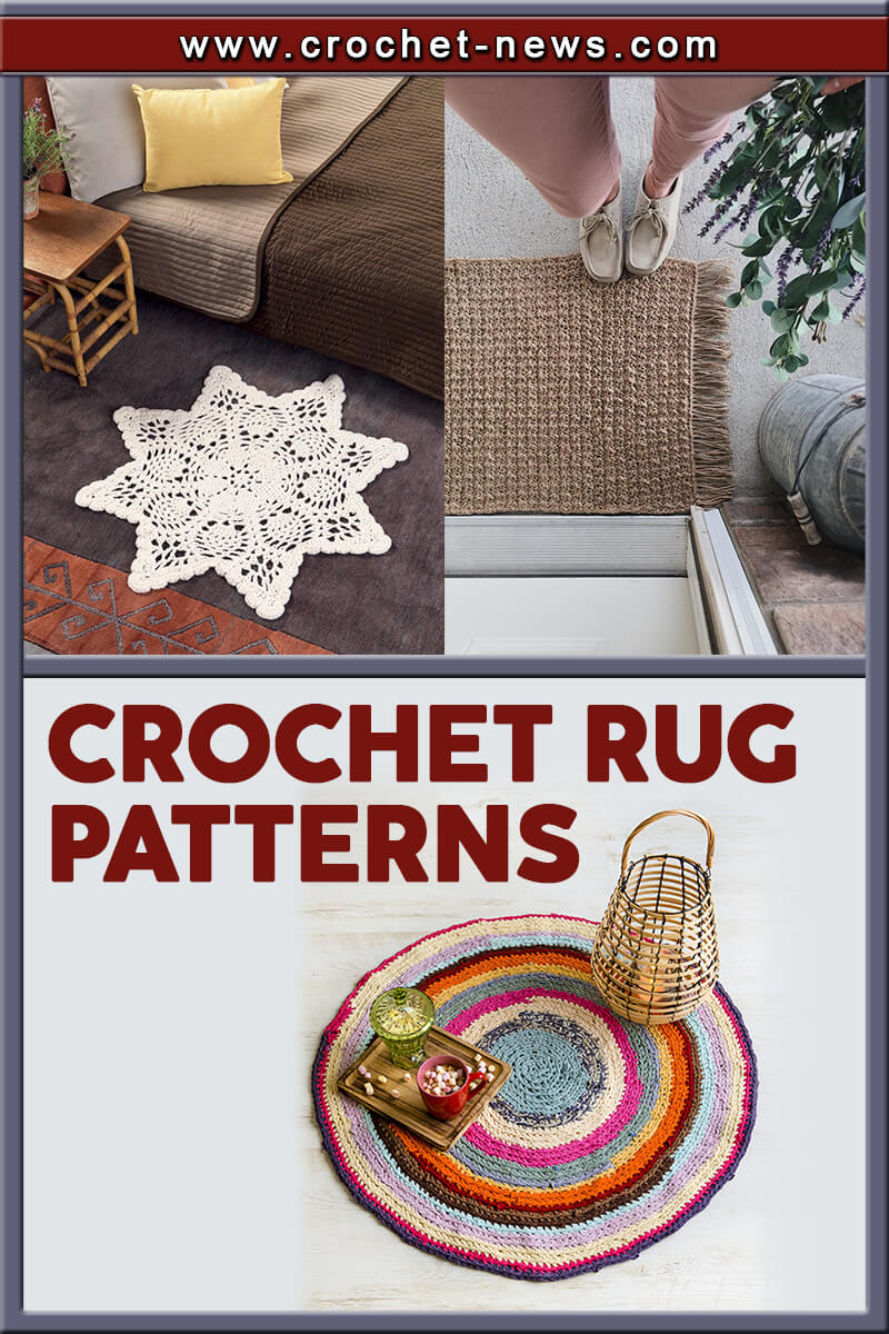 32 Crochet Rug Patterns - Crochet News