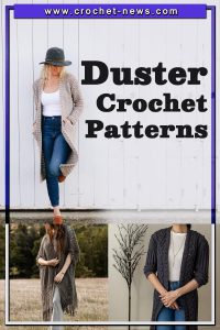 10 Crochet Duster Patterns - Crochet News