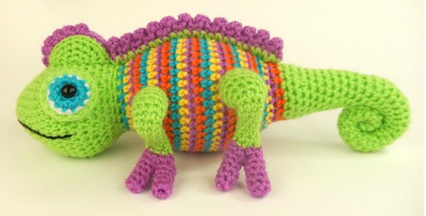 15 Crochet Chameleon Amigurumi Patterns - Crochet News