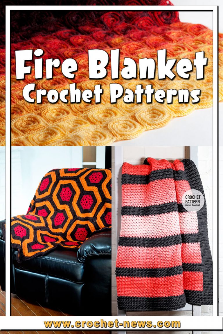 6 Fire Blanket Crochet Patterns