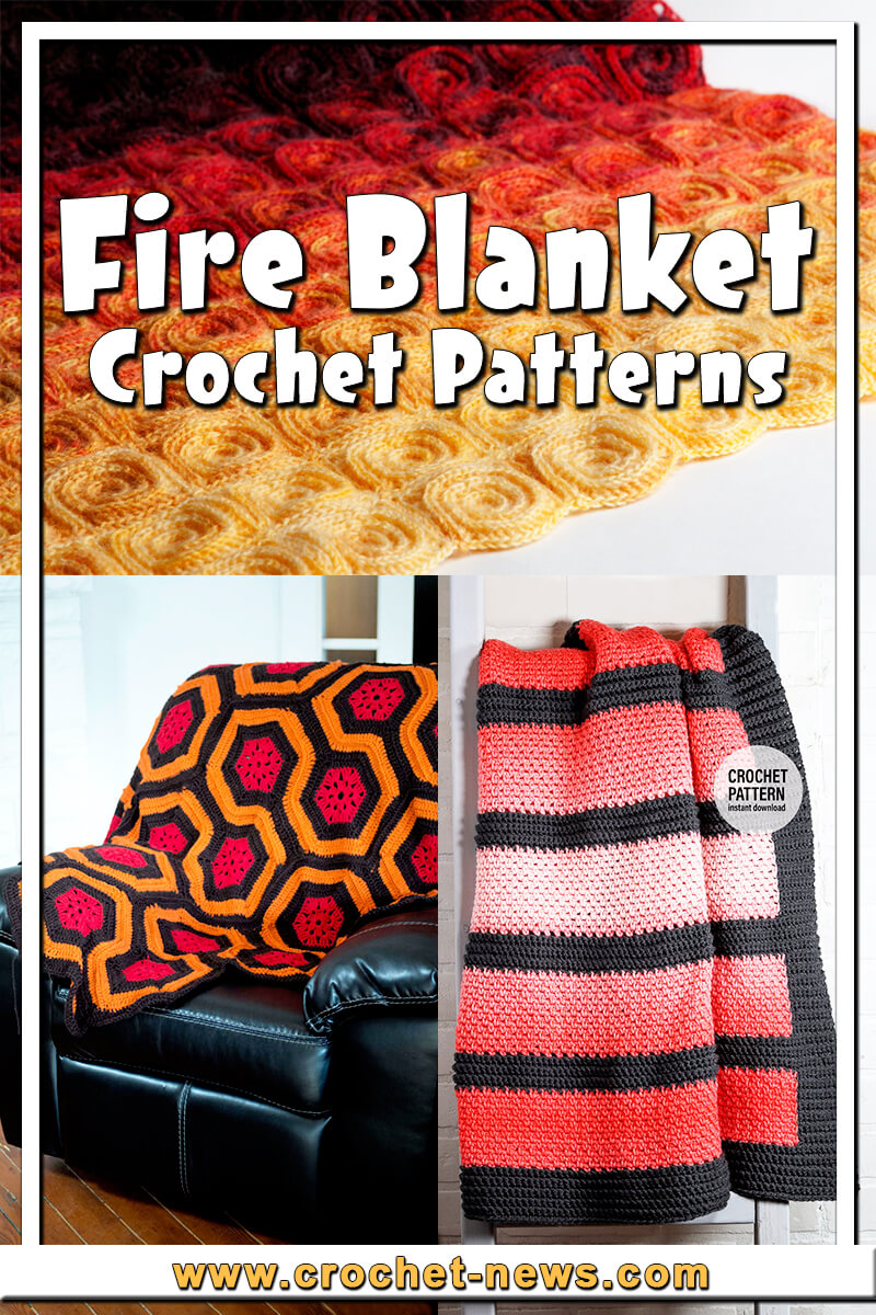 6 Fire Blanket Crochet Patterns