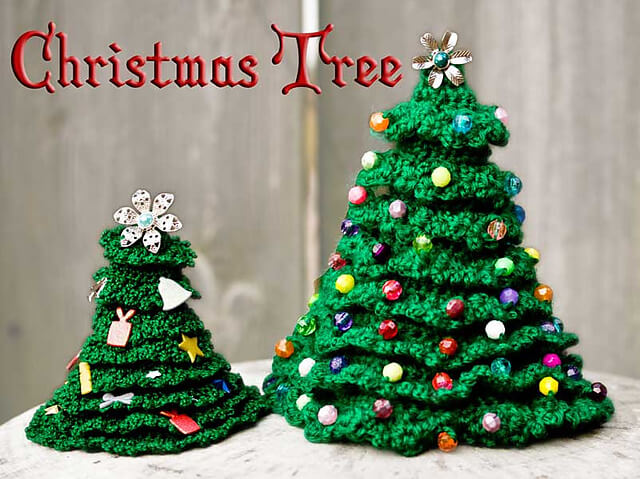 31 Crochet Christmas Tree Patterns - Crochet News