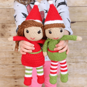 25 Crochet Elf Patterns to increase your Christmas cheer Spreading ...