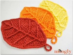 38 Crochet Leaf Patterns and Vine Patterns - Crochet News