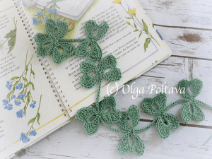38 Crochet Leaf Patterns and Vine Patterns - Crochet News