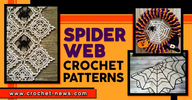 20 Crochet Spider Web Patterns - Crochet News