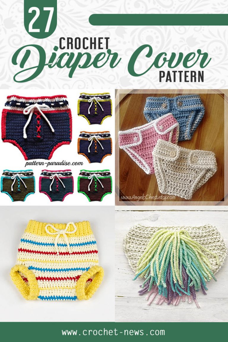 31 Crochet Diaper Cover Patterns | Crochet News