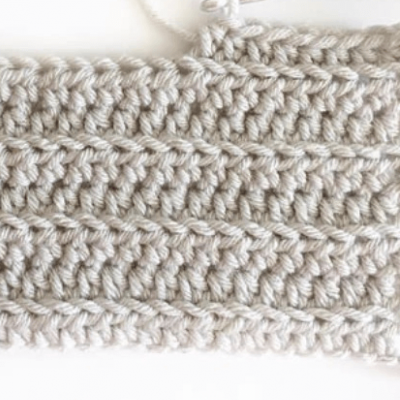Back Loops Only Crochet Stitch Tutorial - Crochet News