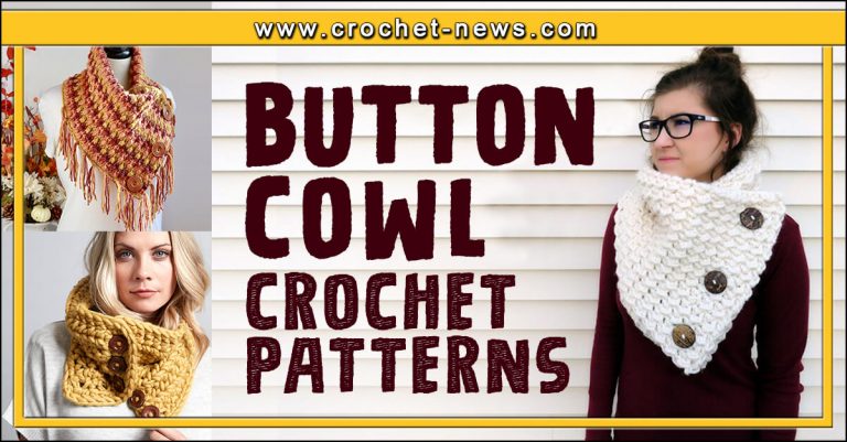 12 Crochet Button Cowl Patterns | Crochet News