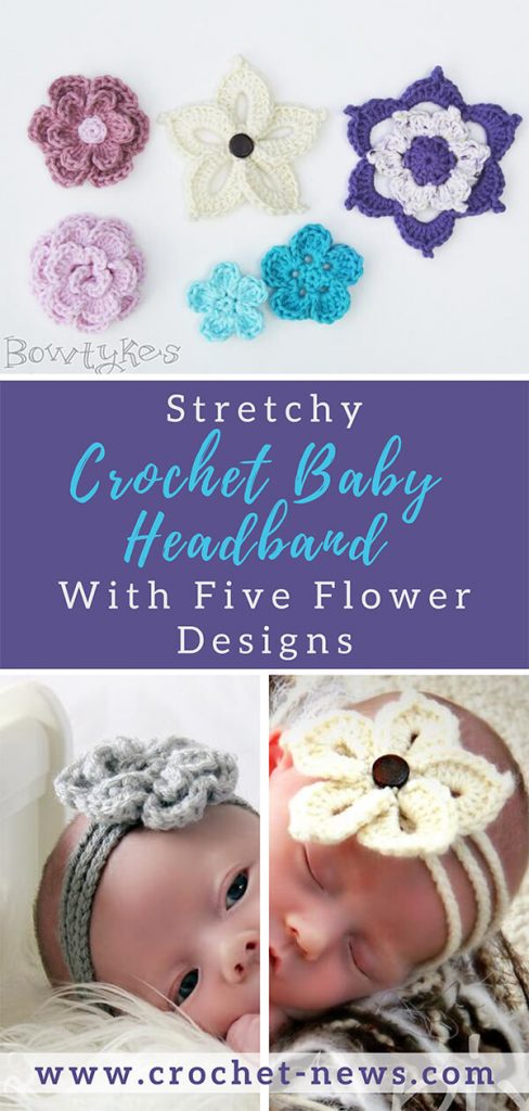 19 Crochet Baby Headband Patterns - Crochet News