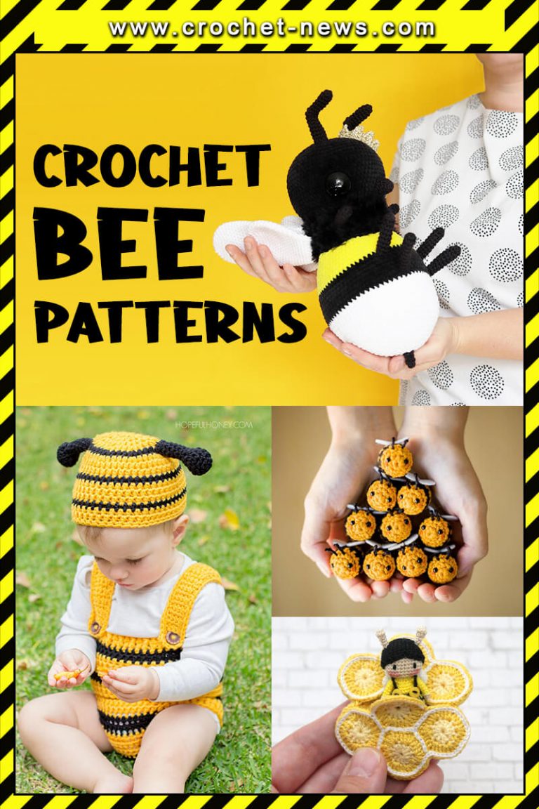 47 Crochet Bee Patterns - Crochet News