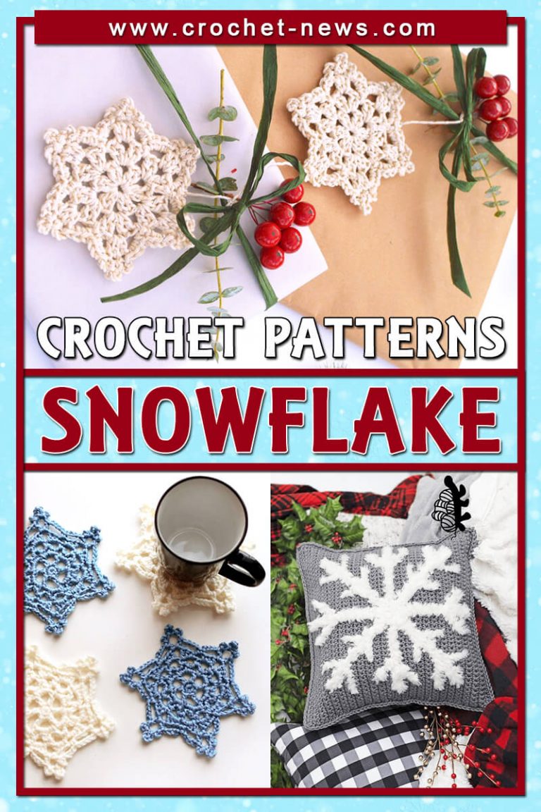 50 Festive Crochet Snowflake Patterns | Crochet News