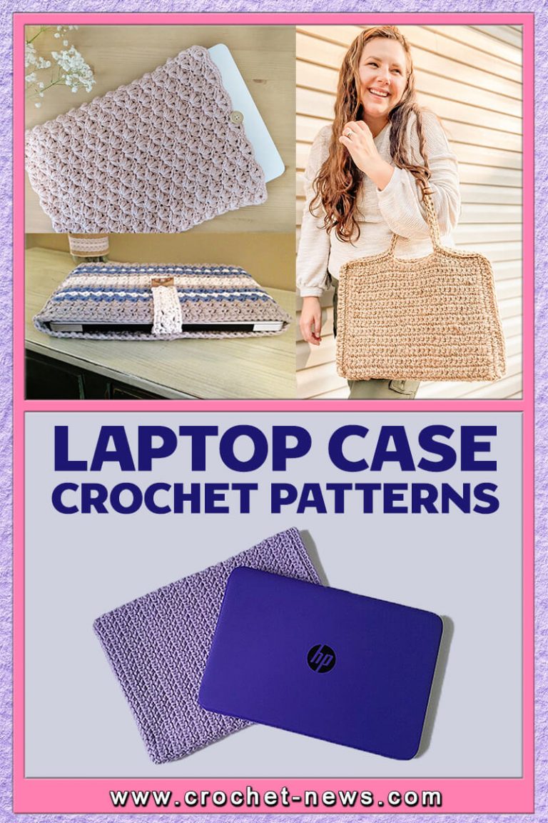 10 Crochet Laptop Case Patterns - Crochet News