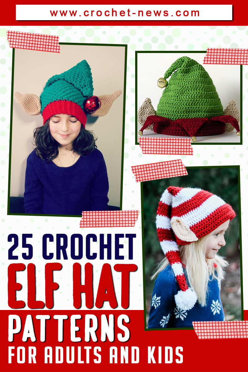 24 Crochet Elf Hat Patterns For Adults And Kids - Crochet News