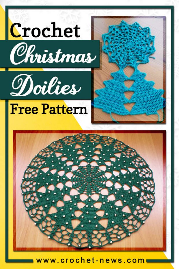 5 Festive Crochet Christmas Doilies Pattern - Crochet News