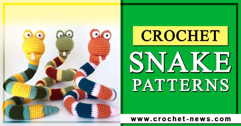 12 Crochet Snake Patterns - Crochet News