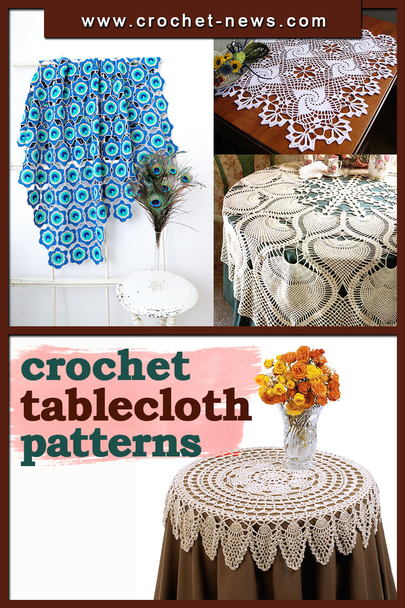 28 Crochet Tablecloth Patterns - Crochet News