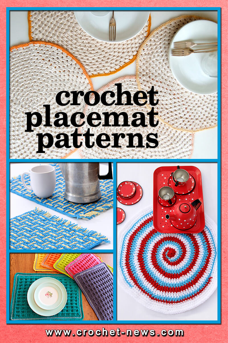 30 Crochet Placemat Patterns - Crochet News