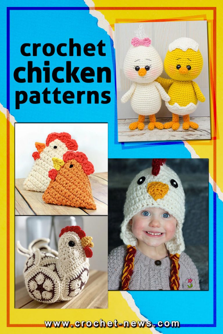 27 Crochet Chicken Patterns - Crochet News