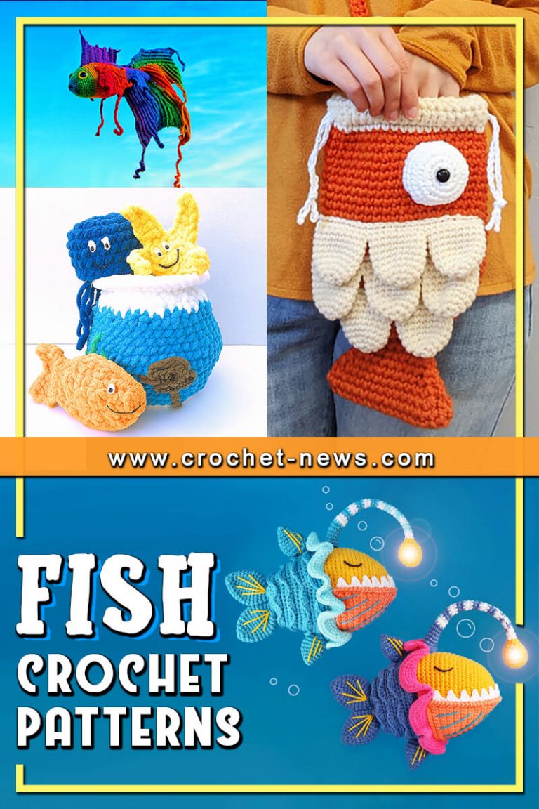 25 Crochet Fish Patterns - Crochet News