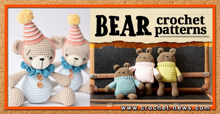 22 Crochet Bear Patterns - Crochet News