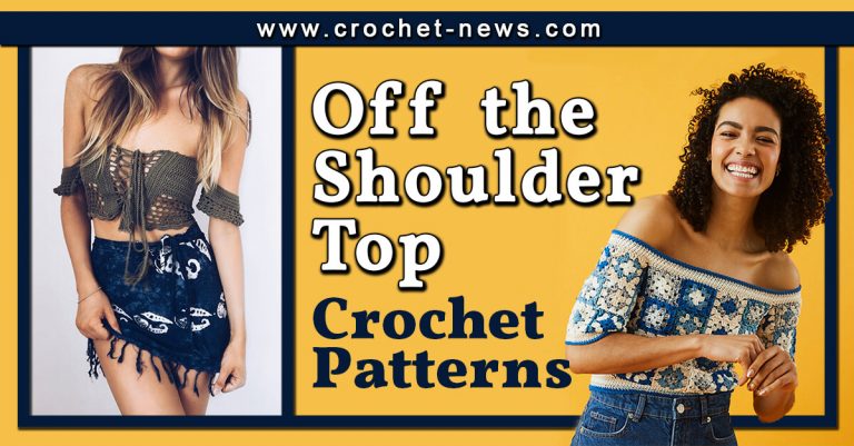 21 Crochet Off The Shoulder Top Patterns - Crochet News
