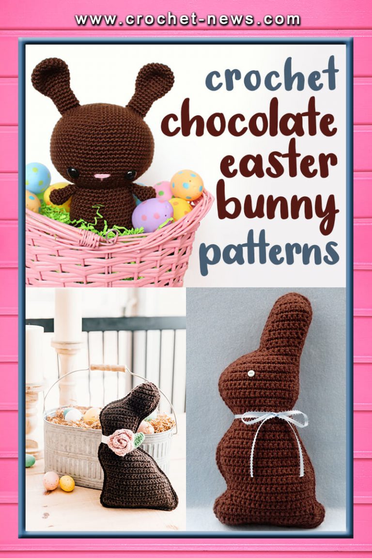 20 Crochet Easter Bunny Patterns & Crochet Chocolate Bunny Patterns ...