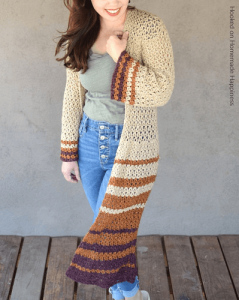 17 Crochet Long Cardigan Patterns - Crochet News