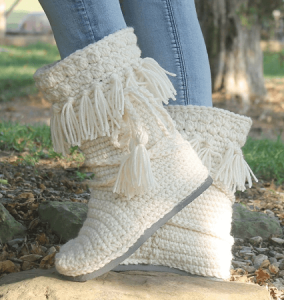 15 Ladies Crochet Boots Patterns - Crochet News