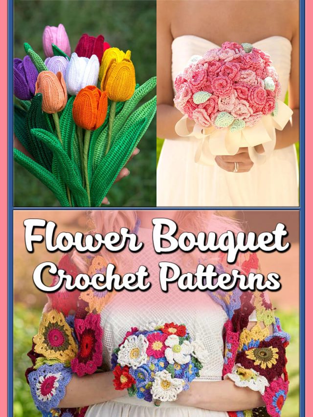 15 Crochet Flower Bouquet Patterns - Crochet News
