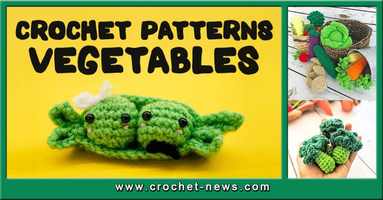 15 Crochet Vegetable Patterns - Crochet News