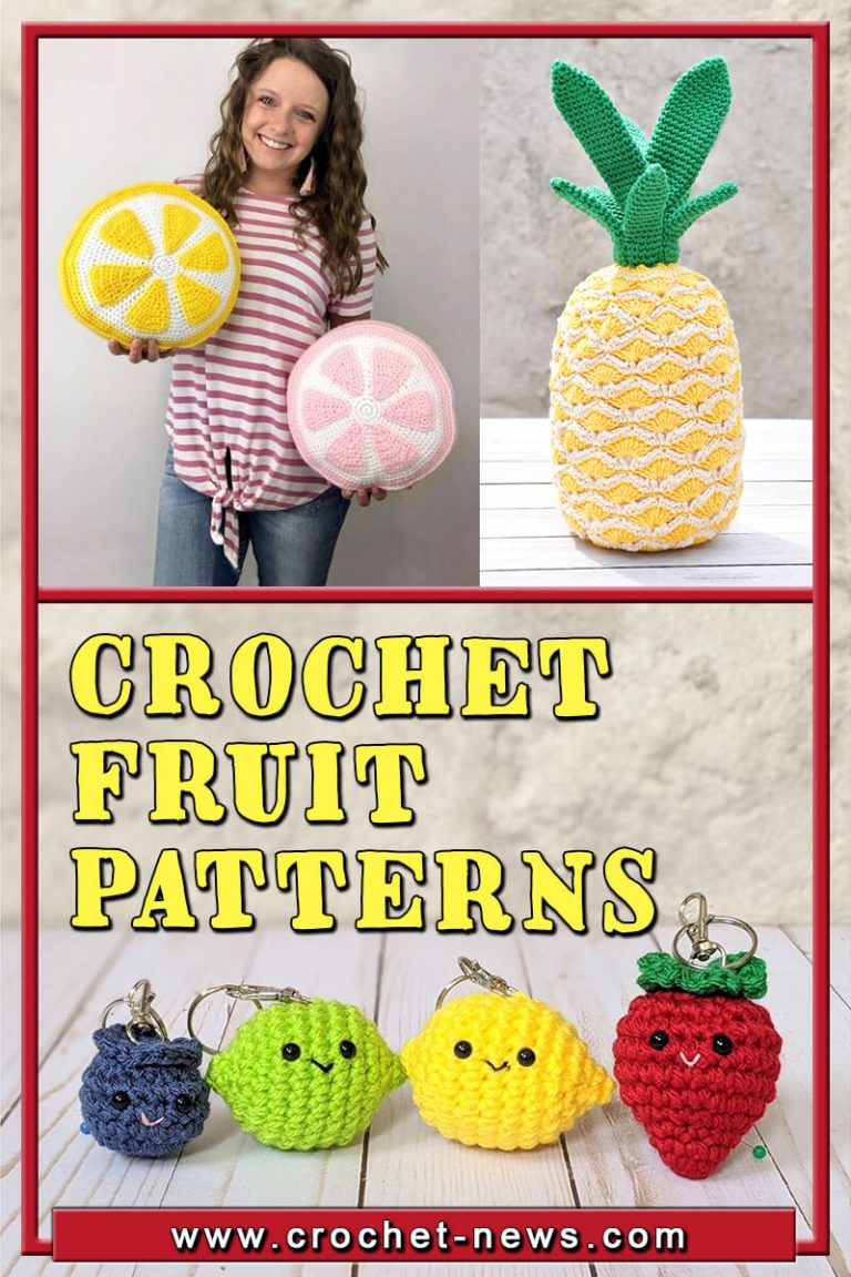 20 Crochet Fruit Patterns - Crochet News