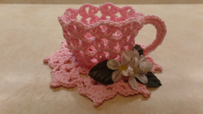 5 Crochet Tea Cup And Saucer Patterns - Crochet News