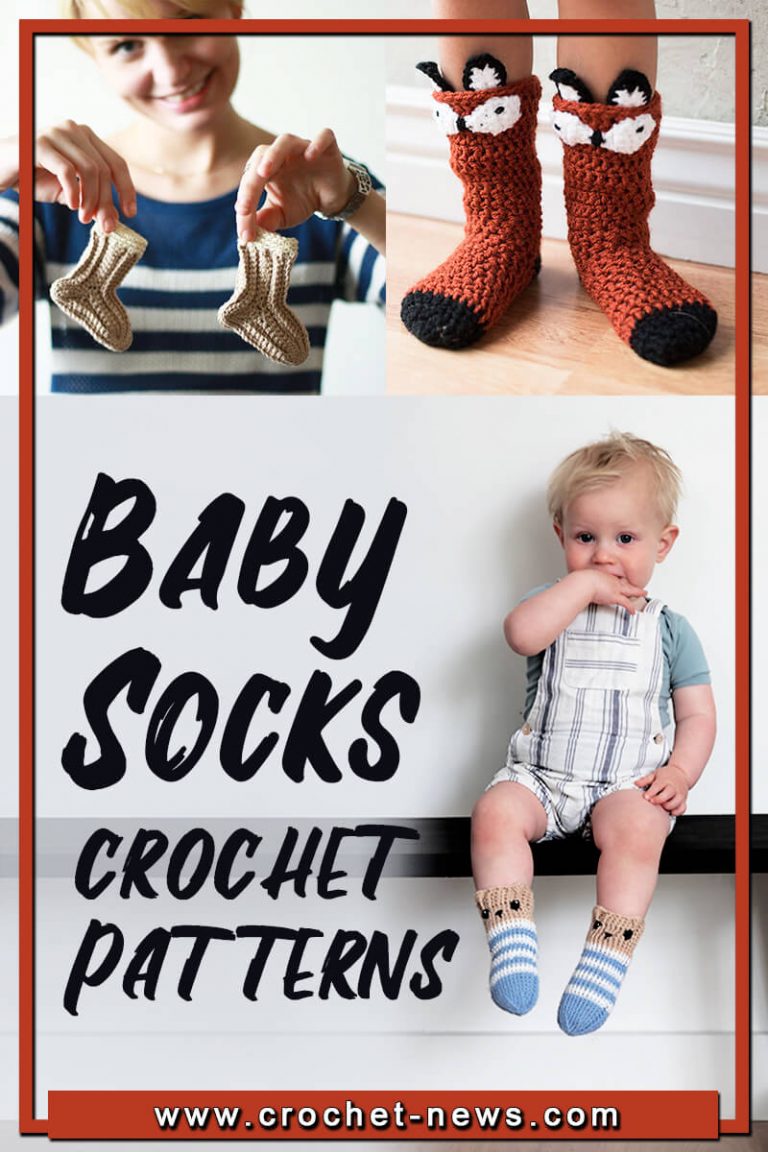 15 Crochet Baby Socks Patterns - Crochet News