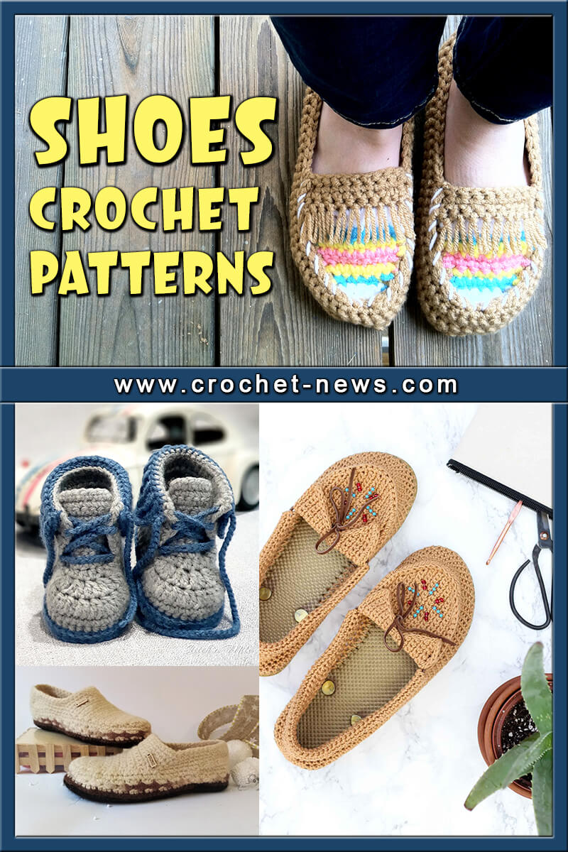 33 Crochet Shoes Patterns - Crochet News