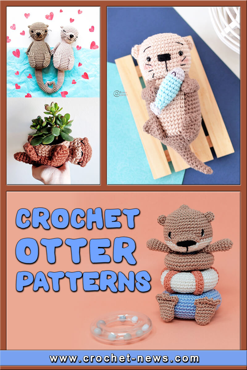 20 Crochet Otter Patterns - Crochet News