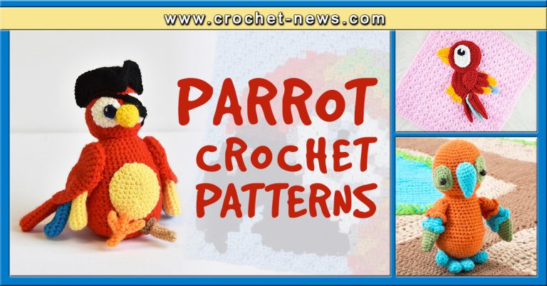 12 Crochet Parrot Patterns - Crochet News