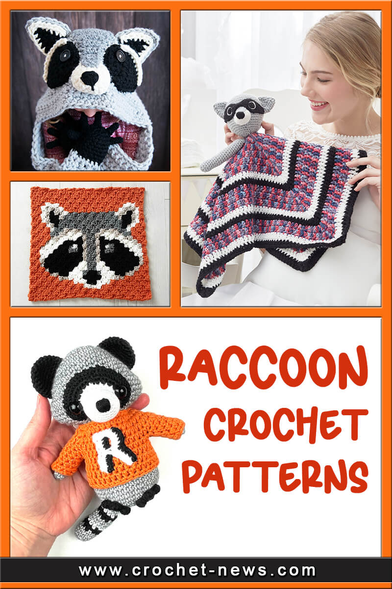 15 Crochet Raccoon Patterns - Crochet News