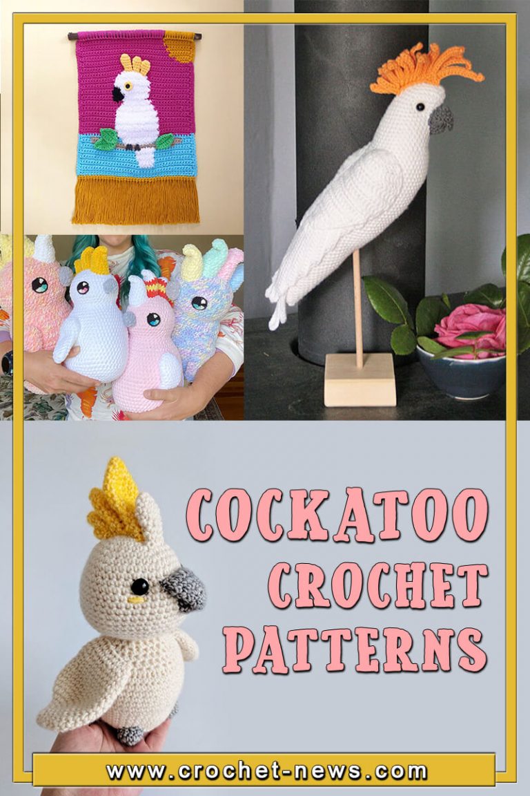 10 Crochet Cockatoo Patterns - Crochet News