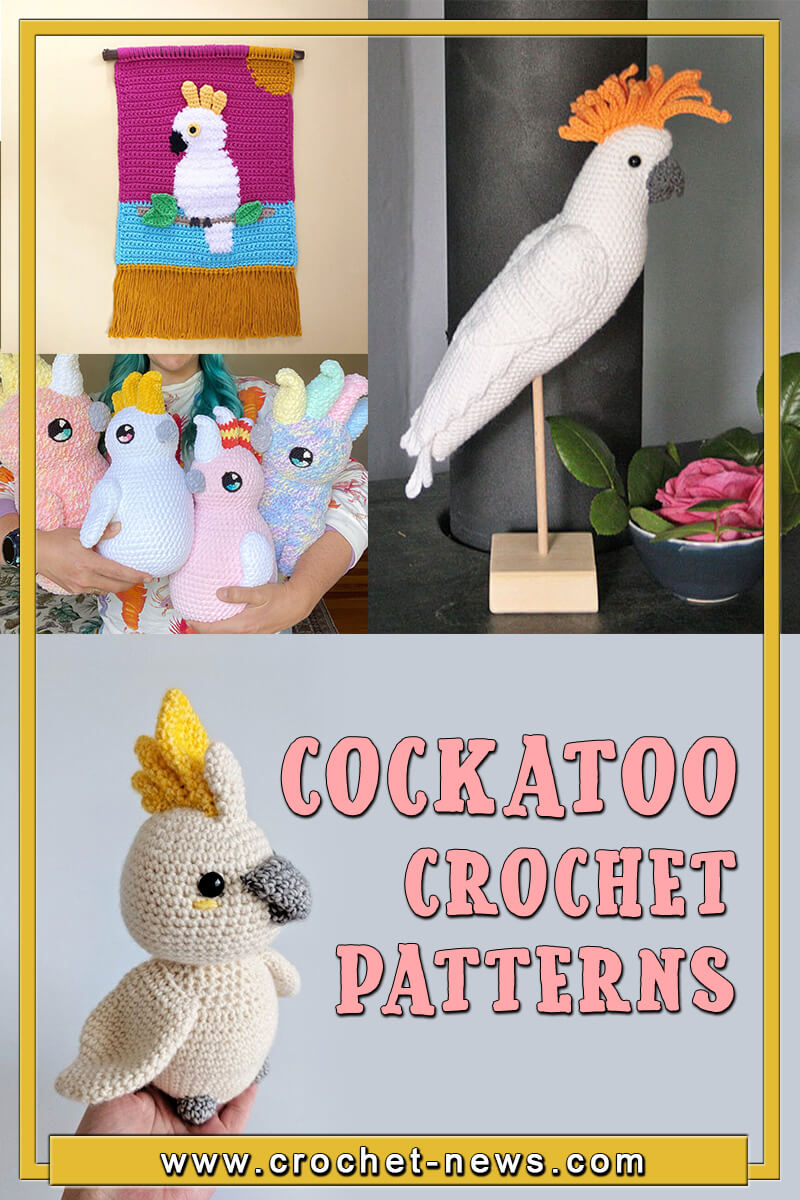10 Crochet Cockatoo Patterns - Crochet News