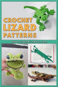 9 Crochet Lizard Patterns - Crochet News