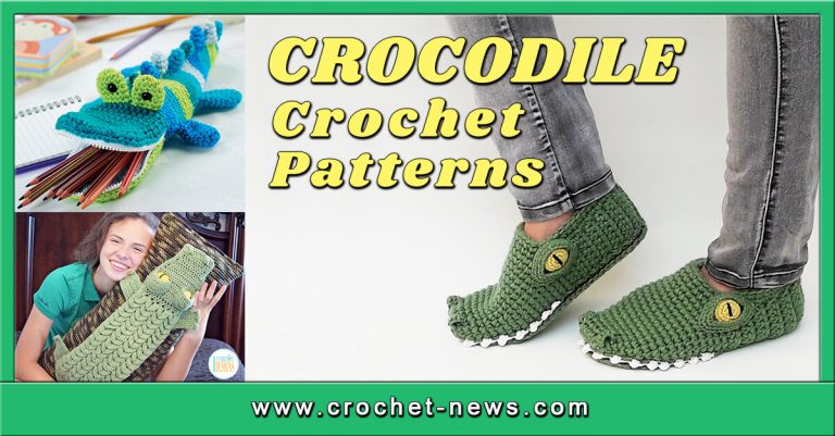 19 Crochet Crocodile and Alligator Patterns - Crochet News