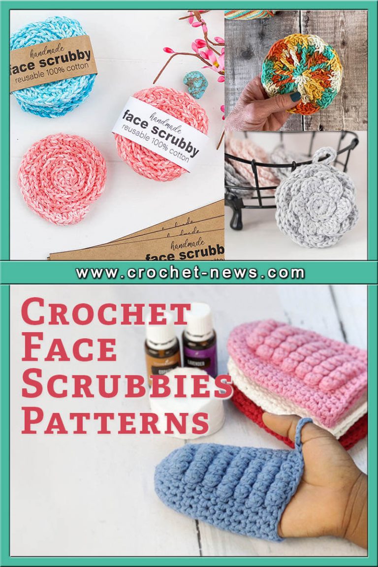 21 Crochet Face Scrubbies Patterns - Crochet News