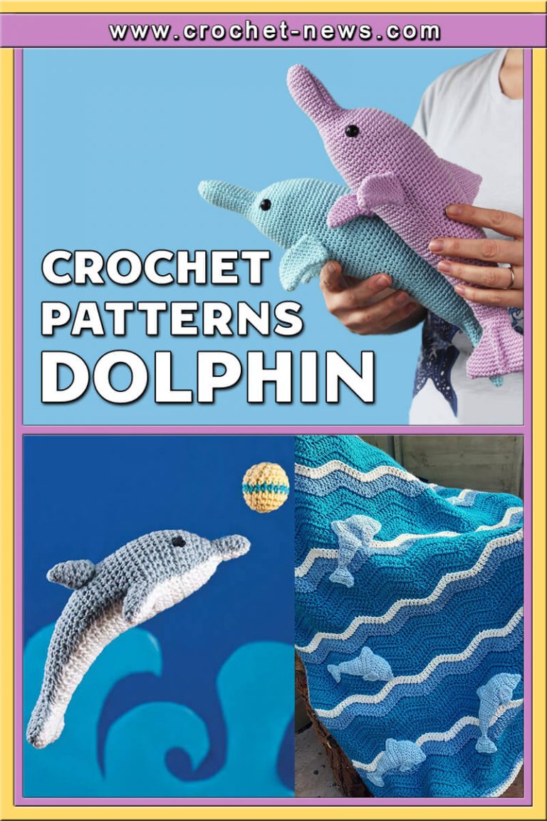 15 Crochet Dolphin Patterns - Crochet News