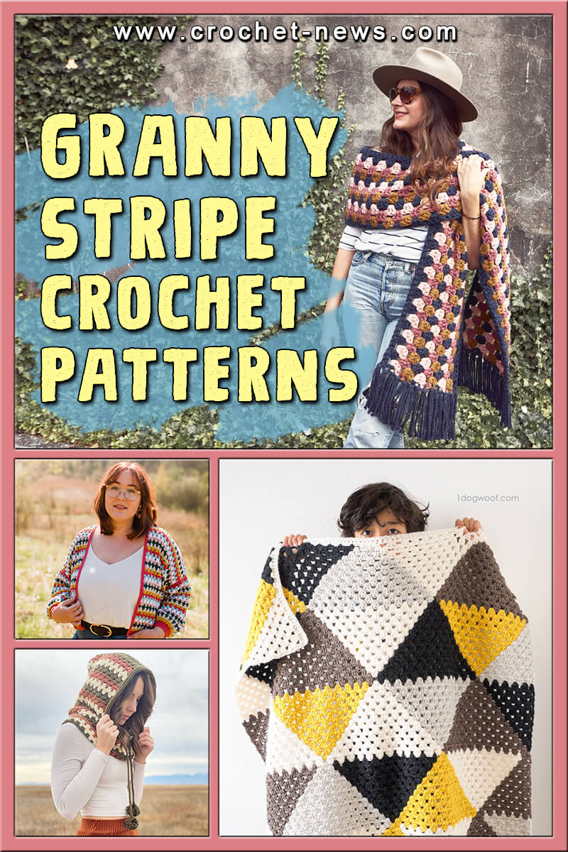 Crochet Granny Stripe Tutorial with 44 Patterns To Try - Crochet News