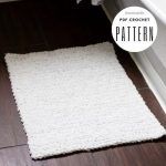 19 Crochet Bath Mat Patterns - Crochet News