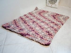 19 Crochet Bath Mat Patterns - Crochet News
