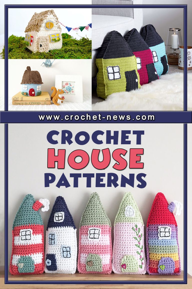15 Crochet House Patterns - Crochet News